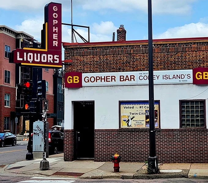 Pull over for a history lesson in comfort food. Gopher Bar's Coneys have stood the test of time.