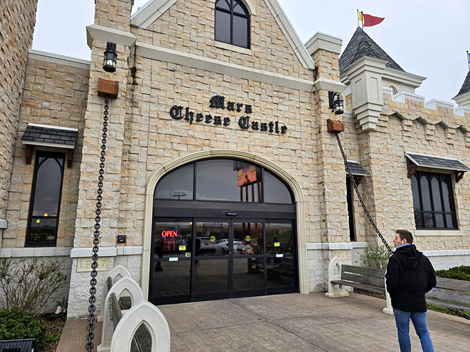It's not rocket science, it's better – it's cheese! This fortress of flavor is Wisconsin's tasty tribute to lactose.