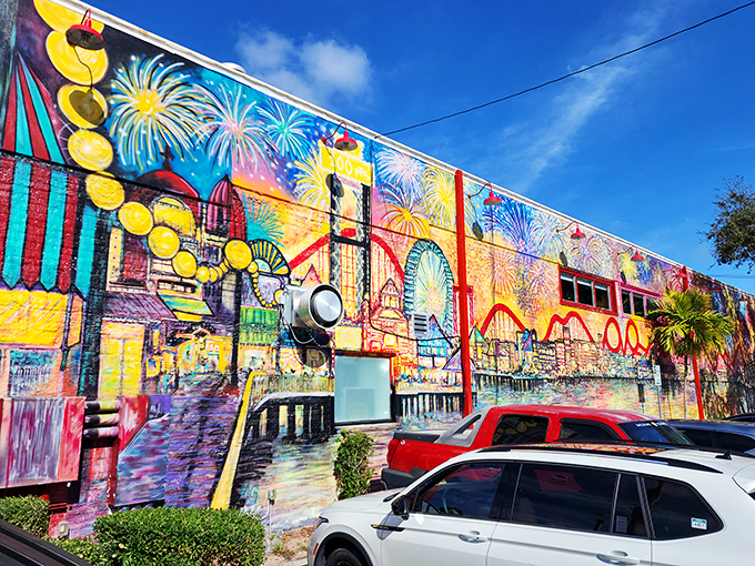Shift gears from highway to memory lane at this retro gaming paradise.