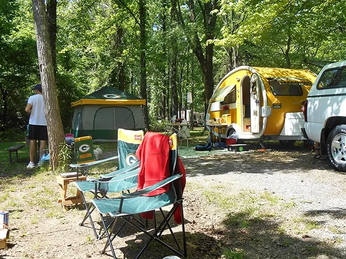 Camping: where you spend a small fortune to live like a homeless person. But with views like these, who needs room service?