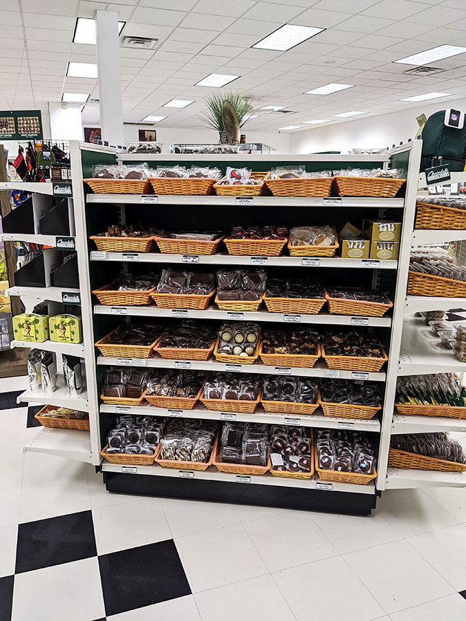 Chocolate's VIP section! These assorted delights are the A-listers of the confectionery world, ready for their close-up and your taste buds. Paparazzi not included.