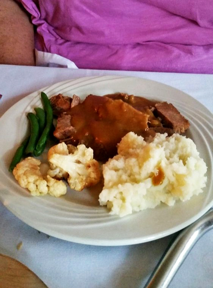 The Yankee Pot Roast: Where comfort food meets time travel. It's like a warm hug from Paul Revere himself—only much tastier.