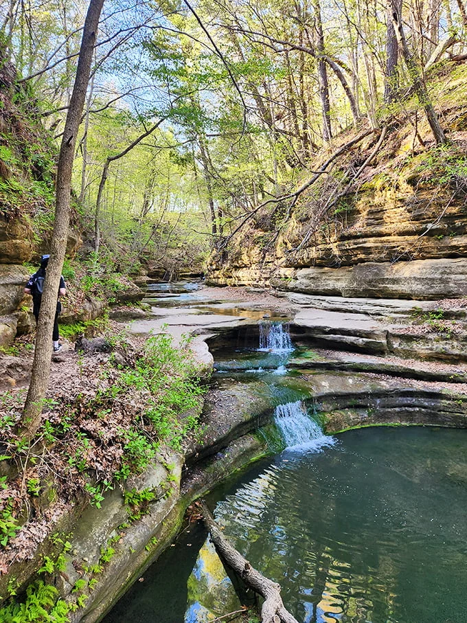 Nature's water park. All the fun, none of the chlorine.