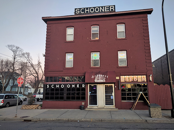 Drop anchor at this neighborhood gem. The Schooner Tavern is your port in any storm.