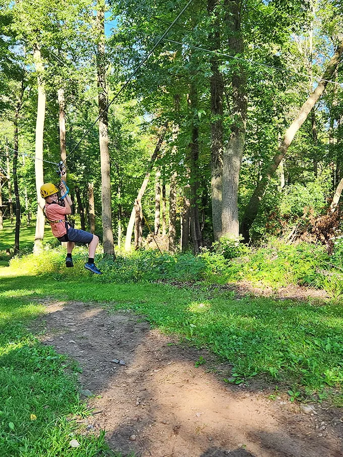 Nighttime ziplining: Because why limit your aerial adventures to daylight hours? It's like star-gazing, but way more exhilarating.