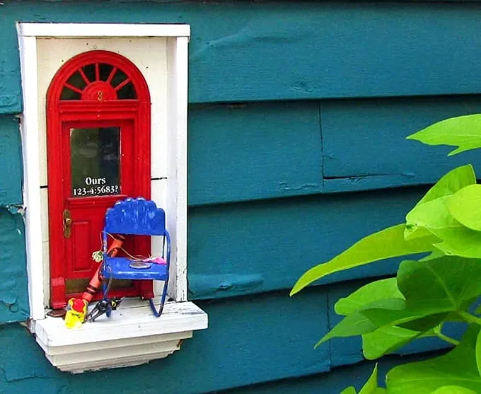 Is that a mouse hole or a fairy portal? Ann Arbor's charming miniature doors add a touch of magic to everyday places.