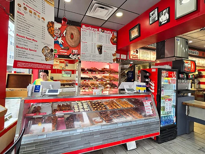 Welcome to donut paradise! The only tough decision here is whether to start with glazed or chocolate... or both.