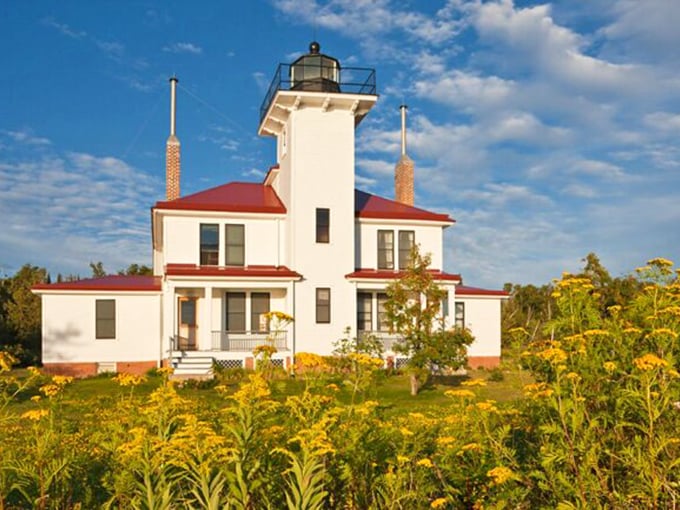 Nature meets nautical history in this archipelago of lighthouses scattered across Lake Superior.