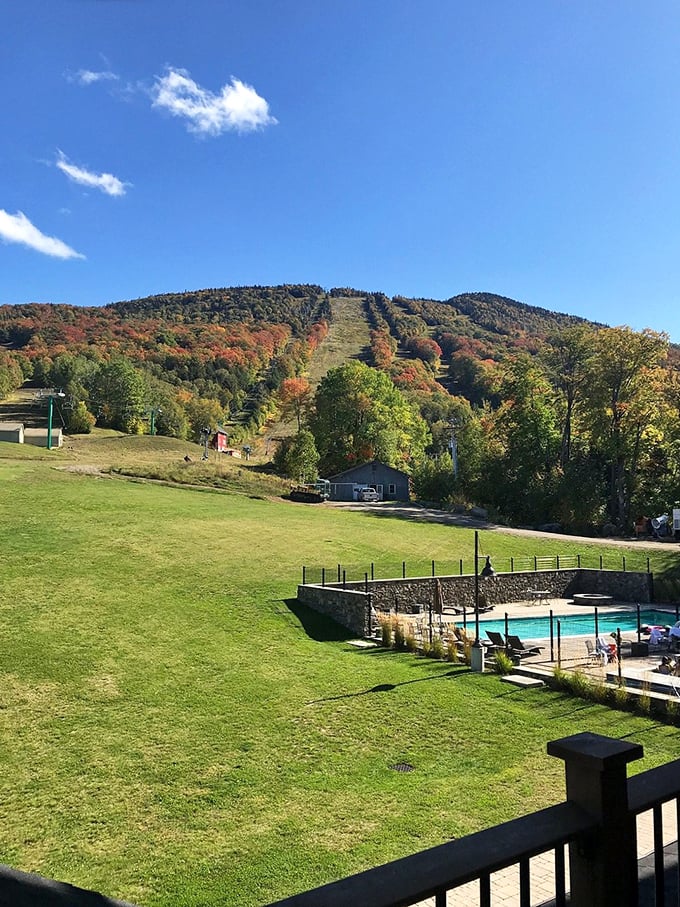On a clear day, you can see forever… or at least to Maine. Burke's vista is worth every "are we there yet?" moment.
