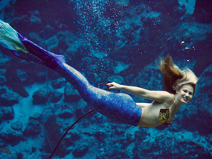 Dive into whimsy at Spring Hill's Weeki Wachee Springs, where mermaids are real and underwater picnics are just another Tuesday.
