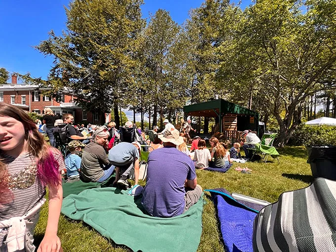 Who needs Coachella when you've got Woodlawn? This crowd proves history can be a real crowd-pleaser when served with a side of sunshine.