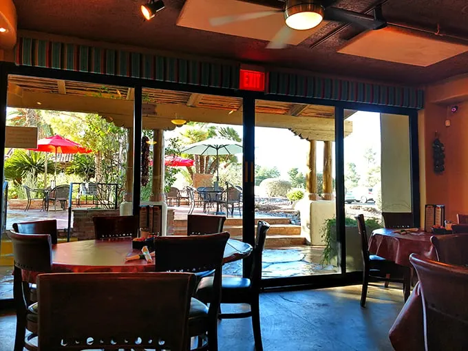 Where everybody knows your name – and your favorite salsa! This inviting interior is like Cheers, but with better snacks.