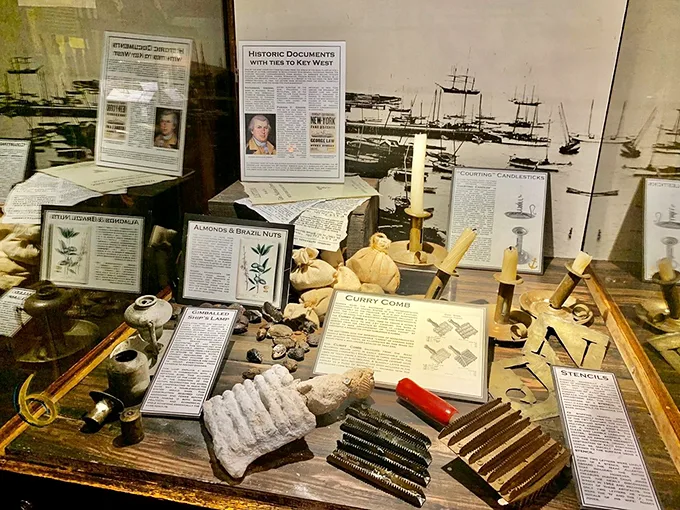 From curry combs to candle molds, these everyday items tell the story of life at sea. It's like "Antiques Roadshow" meets "Master and Commander."
