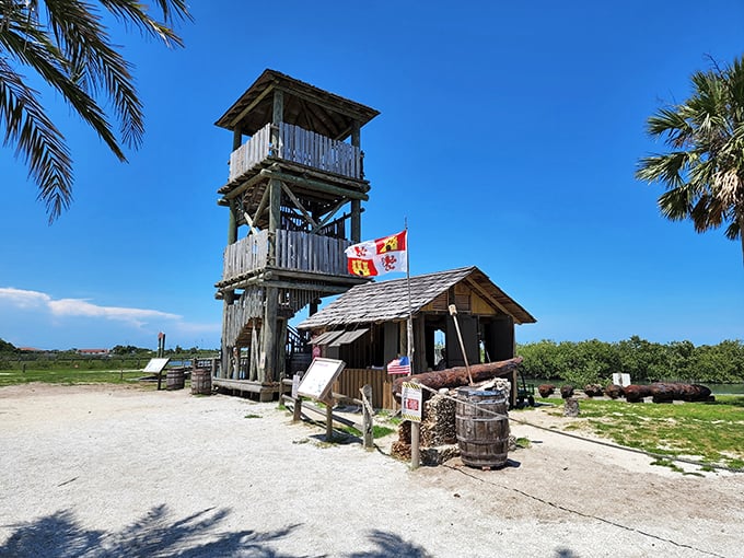 Cruise into the past and park at the Fountain of Youth. It's a pit stop 500 years in the making!
