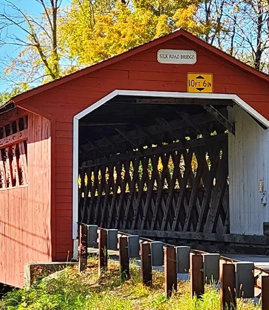 vermont charming covered bridge ftr