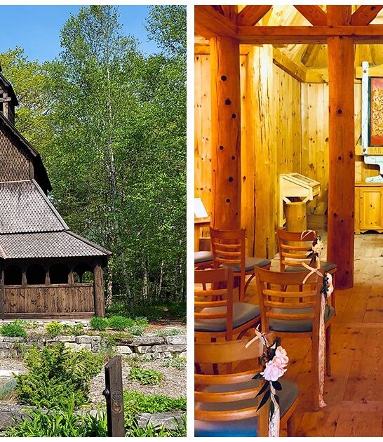 whimsical wooden church wisconsin ftr