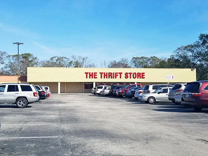 Welcome to The Thrift Store, where one person's castoffs become another's treasures! This sprawling emporium of pre-loved goods is a bargain hunter's paradise, promising adventures in every aisle.