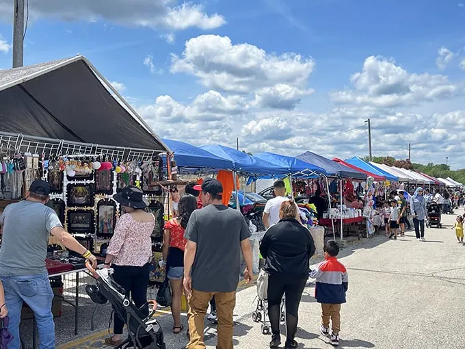 Welcome to bargain hunter's paradise! 7 Mile Fair promises a treasure trove of deals and unexpected finds. It's like Black Friday, minus the pepper spray.