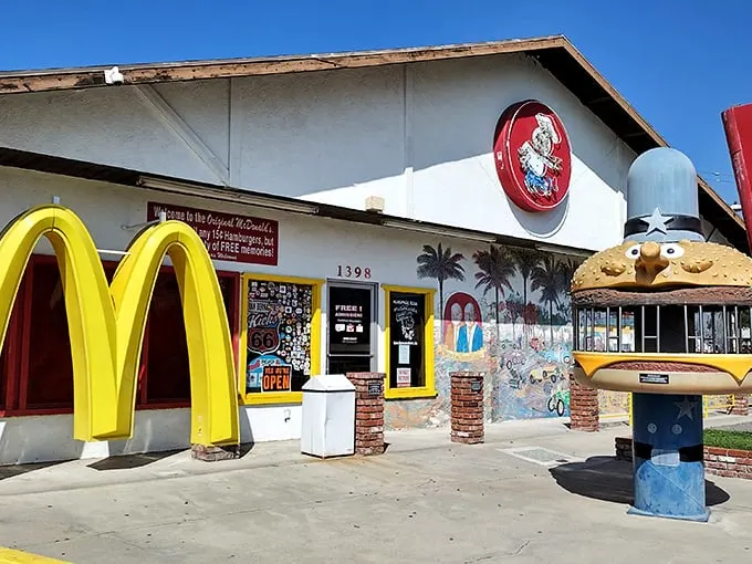 Golden Arches and nostalgia galore! This isn't your average drive-thru – it's a time machine disguised as a museum, serving up heaping portions of fast-food history.