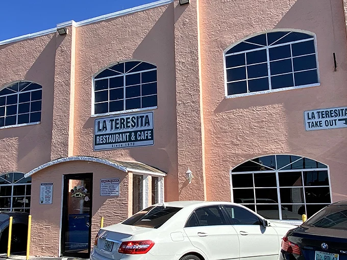 La Teresita: Where Cuban flavors meet Florida sunshine! This unassuming pink palace is like a time machine to Havana, minus the passport drama.
