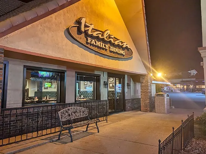 Pizza Pub: Where dreams and calories collide! This neon-lit beacon of cheesy goodness stands ready to welcome hungry souls into its warm, Italian-inspired embrace.