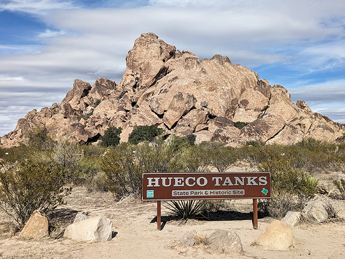 Welcome to rock star central! Hueco Tanks isn't just a state park, it's nature's own amphitheater where geology takes center stage.
