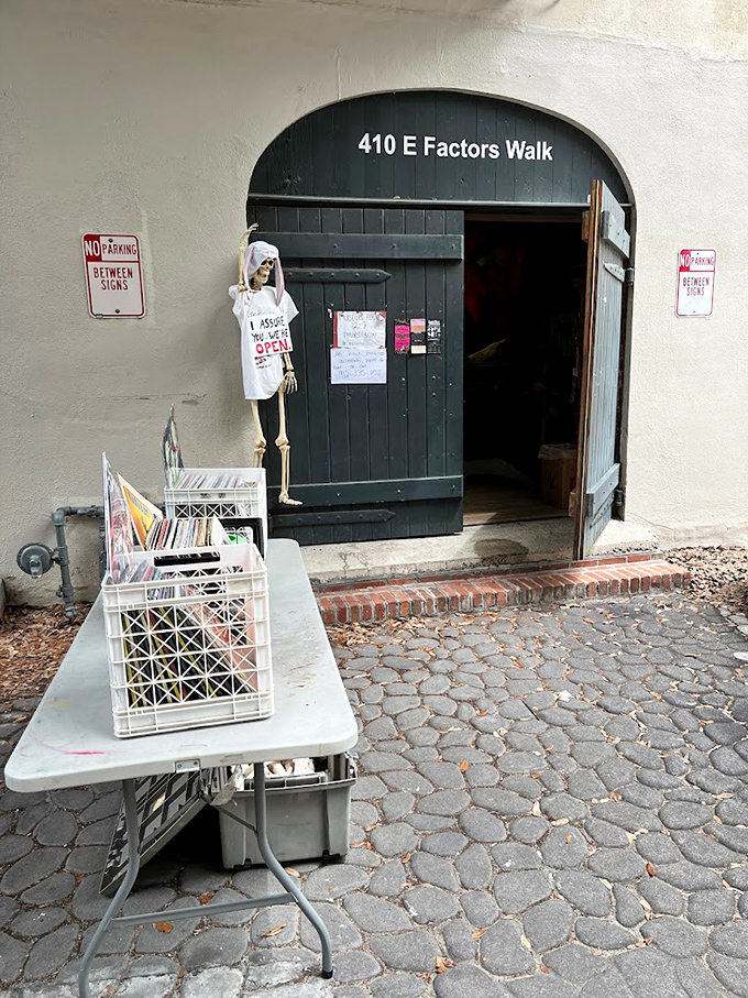 Welcome to the weird side! Graveface Museum's entrance is like a portal to another dimension, where curiosity and the macabre collide in delightful harmony.