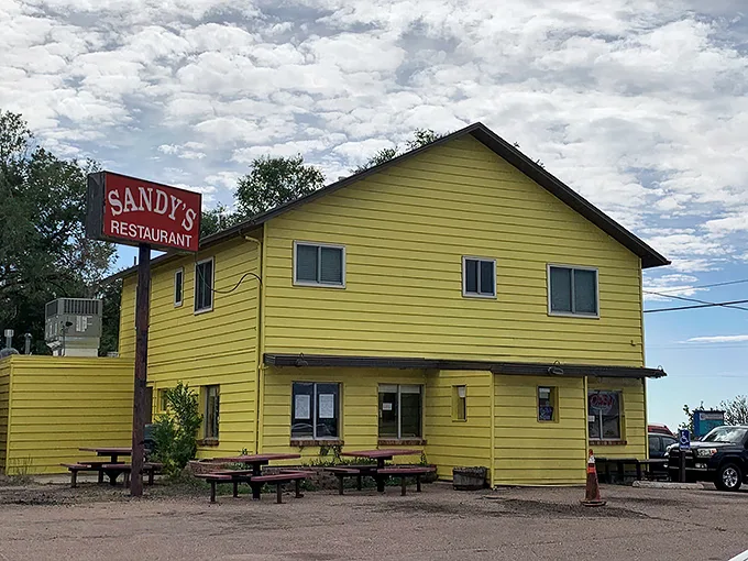 Welcome to breakfast paradise! Sandy's Restaurant may look unassuming, but this yellow house holds the key to Colorado Springs' most delectable morning delights.