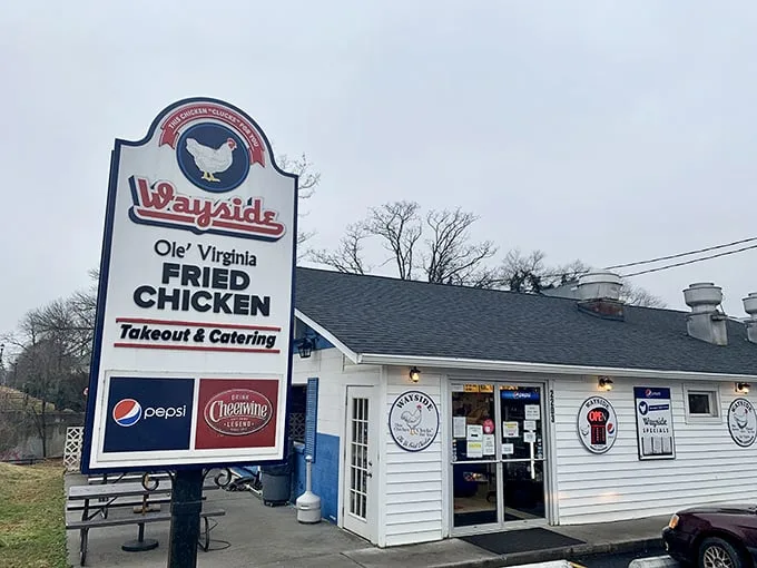 Welcome to chicken paradise! Wayside's unassuming exterior hides a world of crispy, juicy delights that'll make your taste buds do a happy dance.