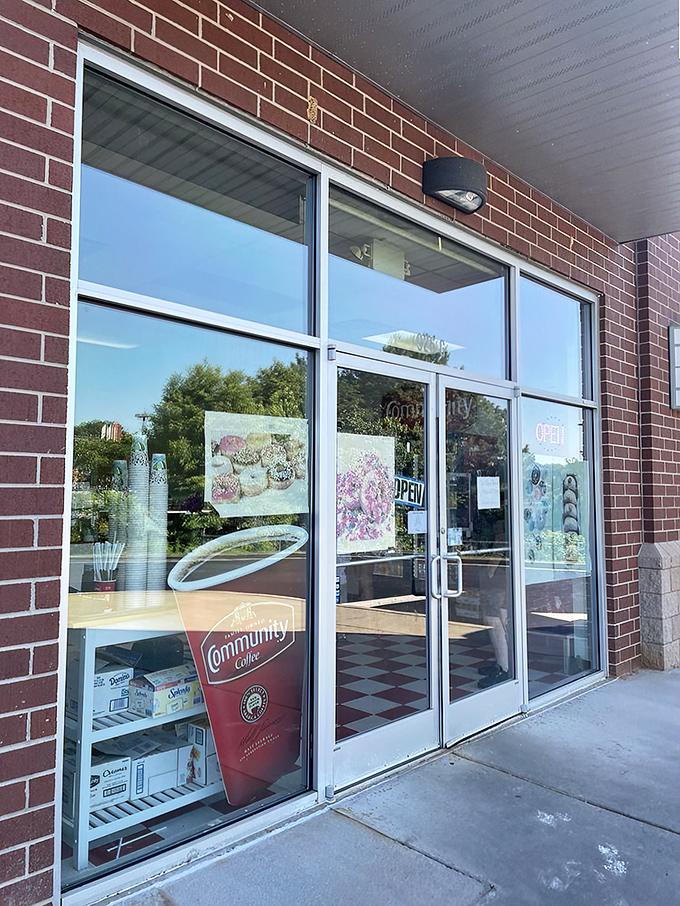 Welcome to donut paradise! This unassuming storefront hides a world of sugary delights that would make Homer Simpson weep with joy.