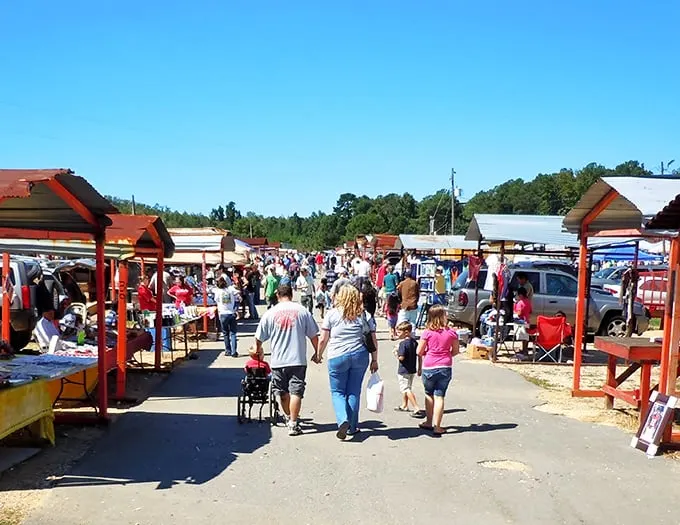 Step right up to the bargain bonanza! Mountain Top Flea Market is where treasure hunters and deal-seekers unite in a colorful carnival of commerce.