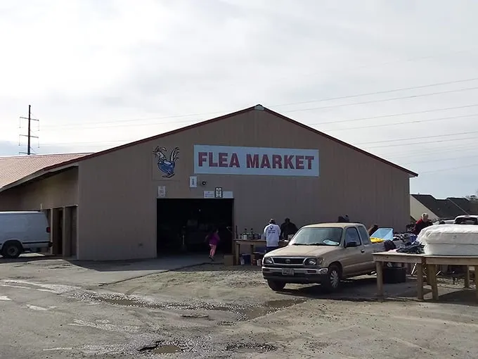 Welcome to the treasure hunter's playground! Miller's Flea Market sprawls before you, promising adventures in bargain hunting and potential tetanus shots.