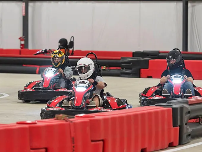 Ready, set, go! These sleek karts are primed for action, promising an adrenaline rush that'll make you feel like Mario Andretti.