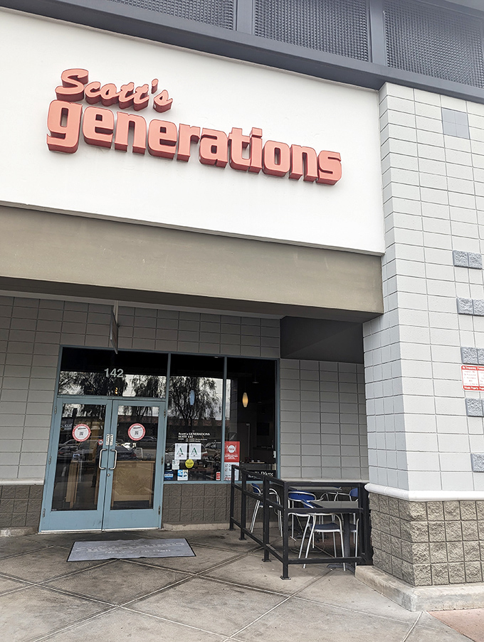 A slice of New York in the Arizona sun! Scott's Generations brings Big Apple deli vibes to Phoenix, complete with a side of pool supplies next door.