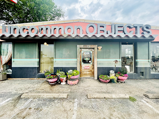 Welcome to Uncommon Objects, where the ordinary becomes extraordinary! This quirky storefront is like a portal to a world of whimsical wonders.