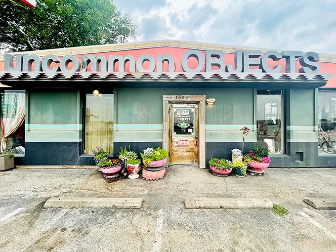 Welcome to Uncommon Objects, where the ordinary becomes extraordinary! This quirky storefront is like a portal to a world of whimsical wonders.