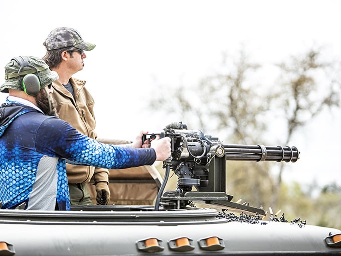 "The ultimate Texas-sized Lego set for grown-ups." This collection of heavy artillery would make any history buff or action movie fan swoon.