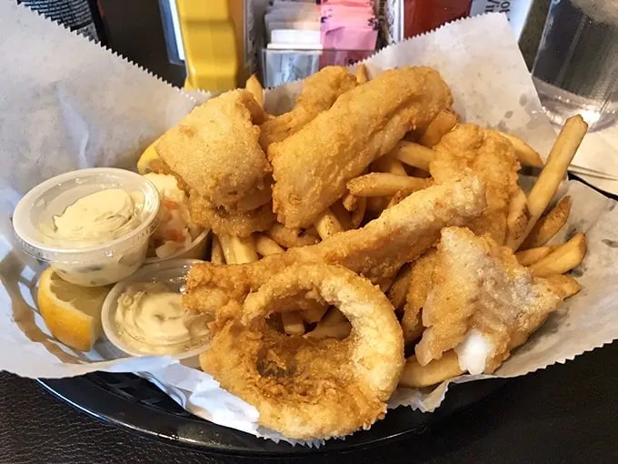 Friday fish fry fantasy! These golden morsels are like edible sunshine – crispy, tender, and utterly irresistible.