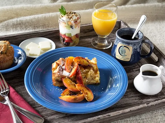Breakfast of champions? Nah, breakfast of vacation royalty. This spread could make even non-morning people leap out of bed.