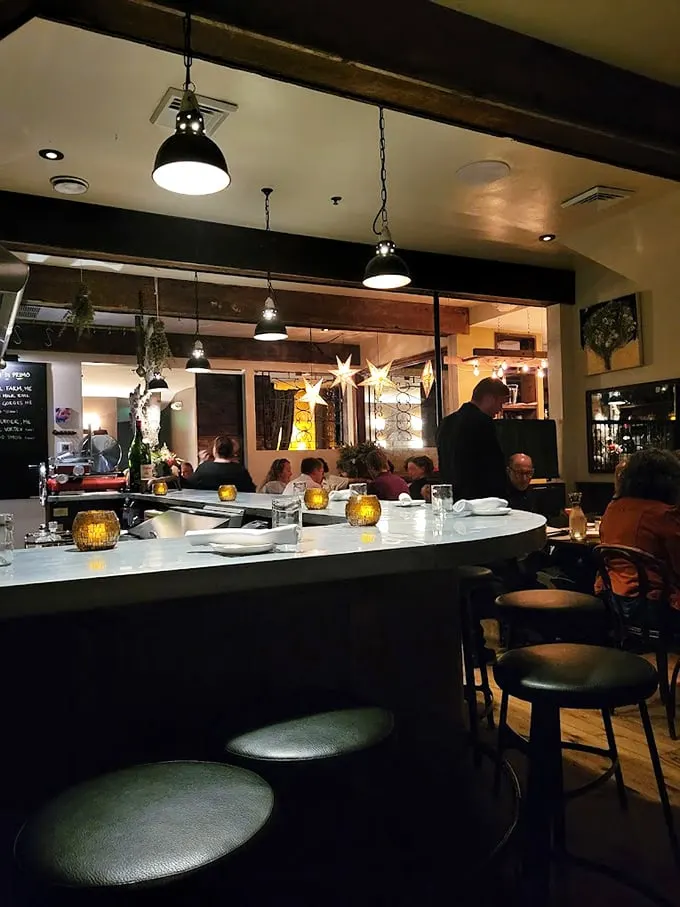 Pull up a seat at the counter and watch the culinary magic unfold. It's dinner and a show, minus the cheesy cabaret.