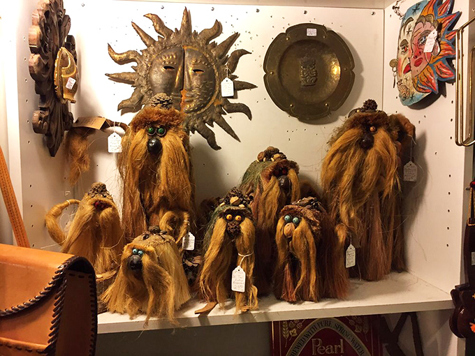Meet the "Cousin It" fan club! These hairy fellows are giving serious Addams Family vibes.