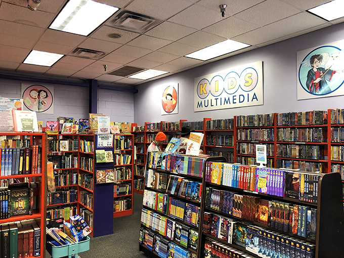Kids' multimedia heaven! From Harry Potter to Hunger Games, this corner is where young minds embark on their next big adventure.