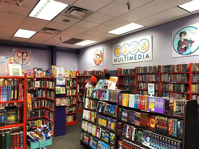 Kids' multimedia heaven! From Harry Potter to Hunger Games, this corner is where young minds embark on their next big adventure.