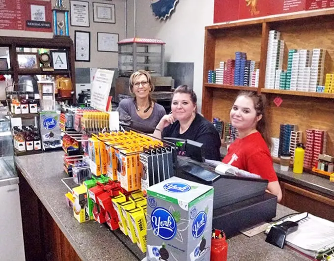 The dream team behind the deli counter! These sandwich artists could give Picasso a run for his money.