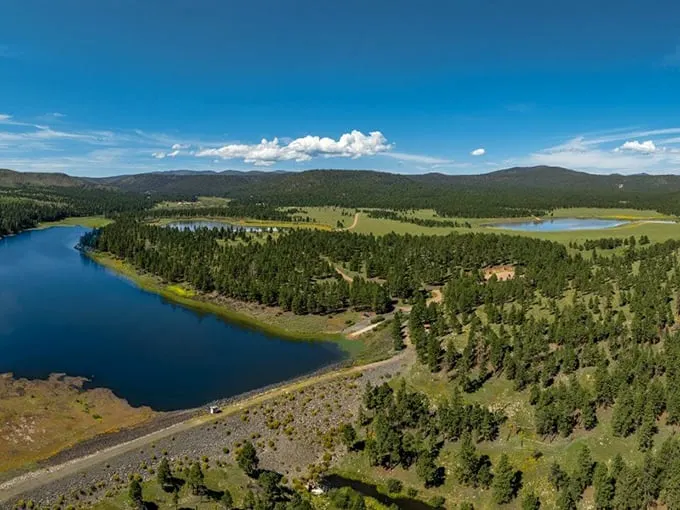 Nestled in the White Mountains, Greer is a slice of alpine heaven. It's like someone took the best parts of a Bob Ross painting and made them real.
