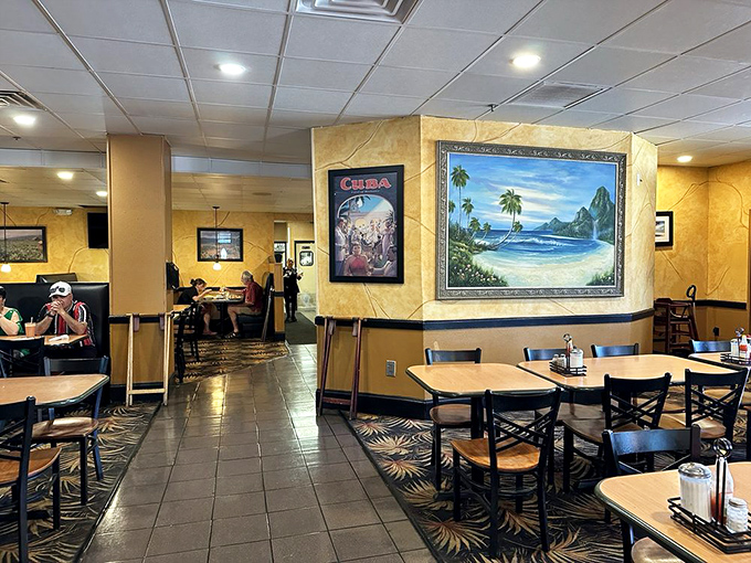Where strangers become amigos over plates of Cuban delights. La Teresita's dining room is a melting pot of cultures and cuisines.