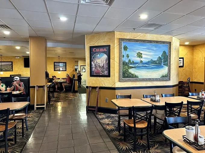Where strangers become amigos over plates of Cuban delights. La Teresita's dining room is a melting pot of cultures and cuisines.