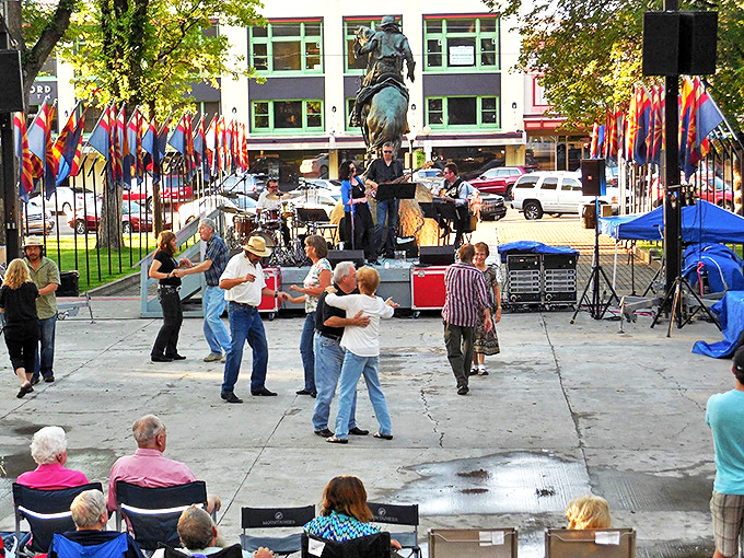 Live entertainment event: Who needs Broadway when you've got boogie-woogie in the park? These dancers are proving that age is just a number – and they've forgotten theirs.