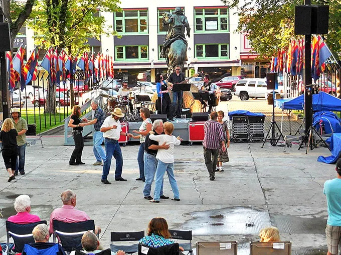 Live entertainment event: Who needs Broadway when you've got boogie-woogie in the park? These dancers are proving that age is just a number – and they've forgotten theirs.