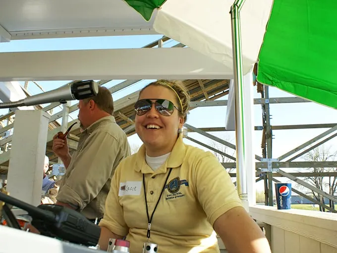 Behind every great ride is a greater operator. This smiling face ensures your safety while you focus on screaming your lungs out.